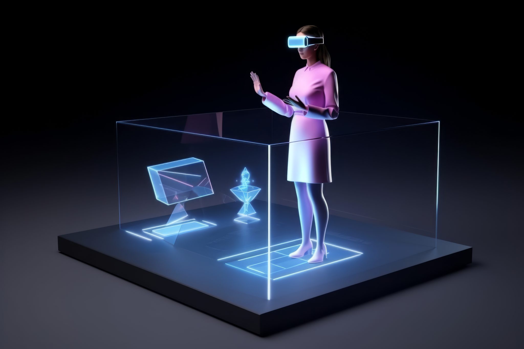 Hologram Floor Projectors are Revolutionizing Retail Experiences