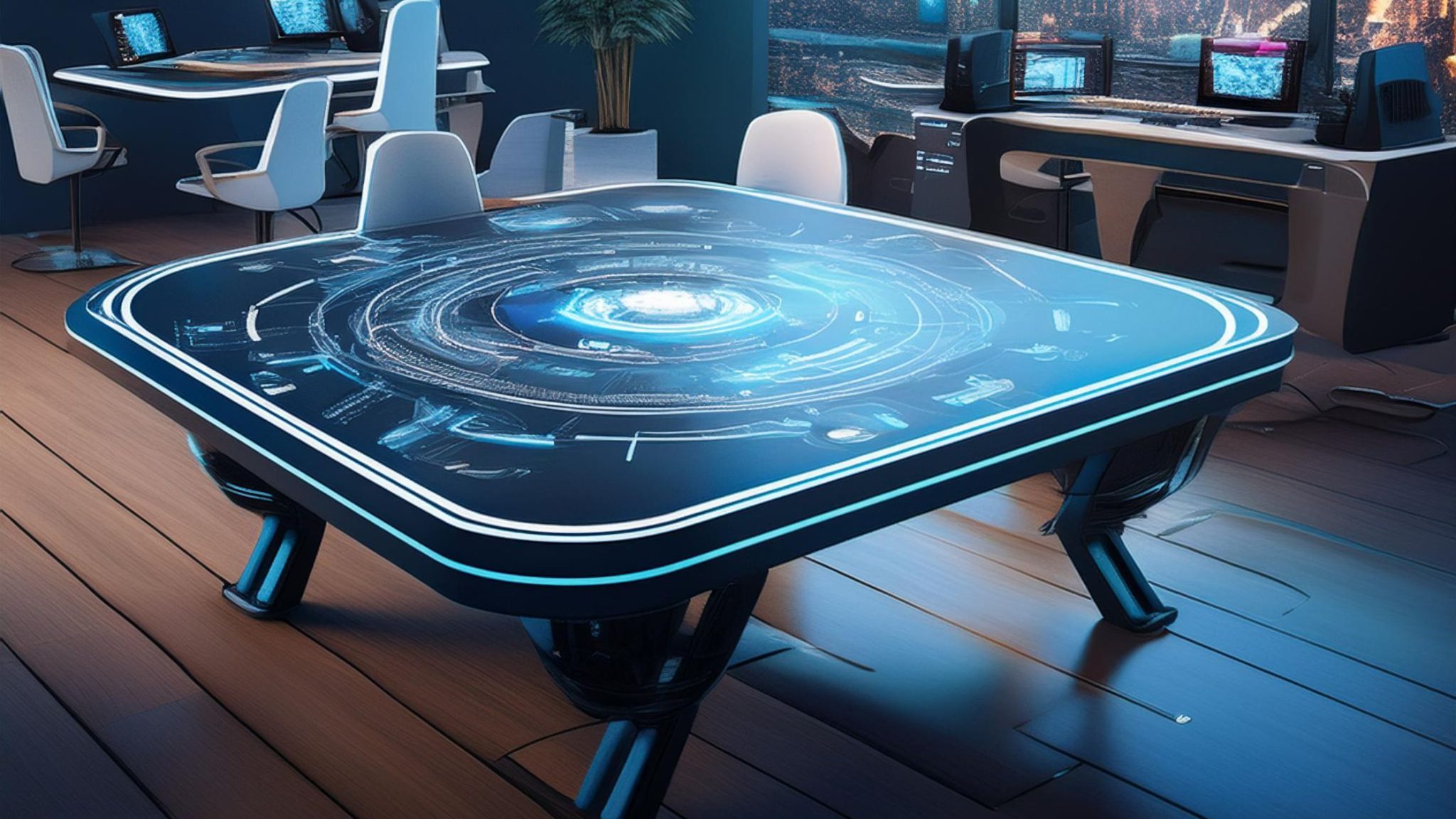 3D Holographic Tables Enhance User Experience in Gaming.