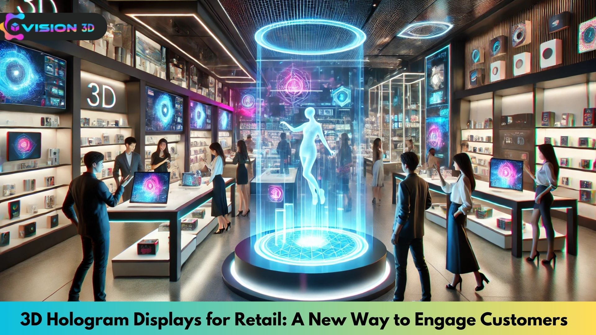 3D Hologram Displays for Retail: A New Way to Engage Customers