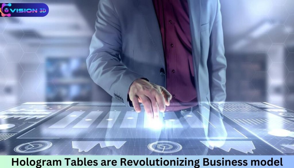 Hologram Tables are Revolutionizing Business Model