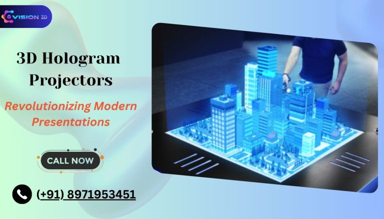 3D Hologram Projectors: Elevate Your Presentations to Next Level.