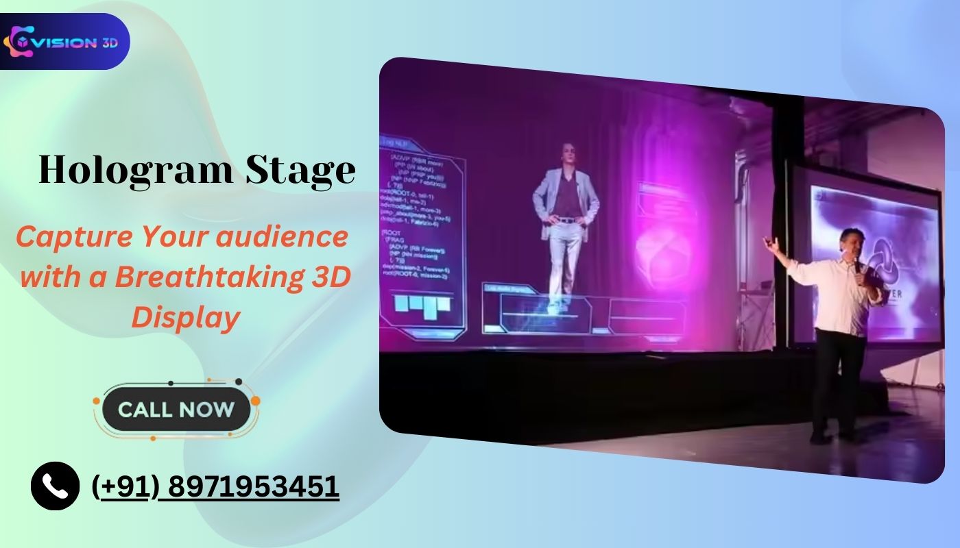 Elevate Your Event with a Hologram Stage – Rent Today.