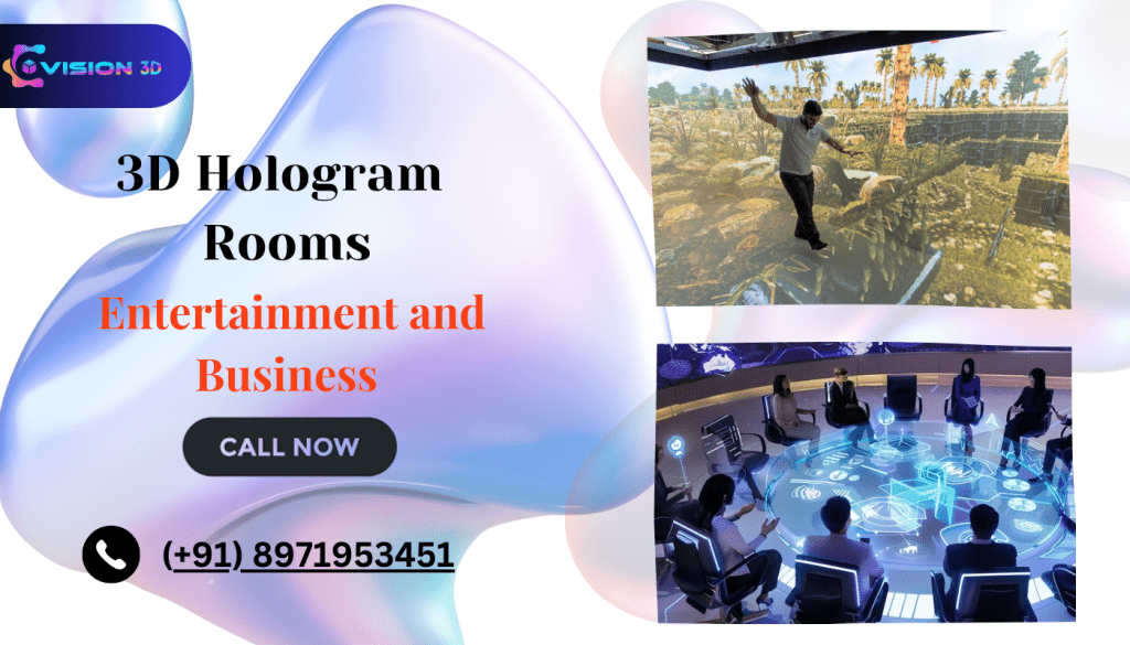 Unlock Powerful Uses of 3D Hologram Rooms for Your Business.