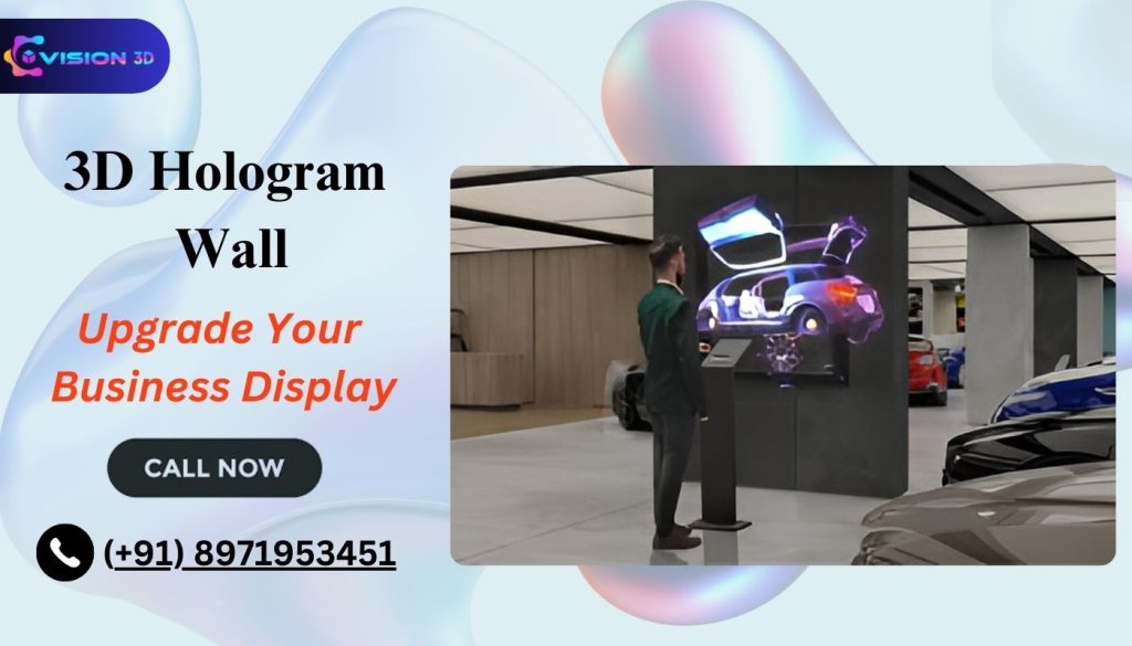 Upgrade Your Space with a Premium 3D Hologram Wall.