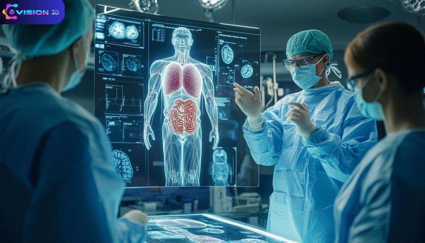 Advantages of 3D Holograms in Healthcare: Surgery & Education.
