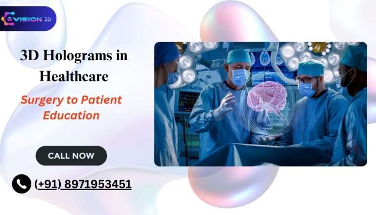 Advantages of 3D Holograms in Healthcare: Surgery & Education.