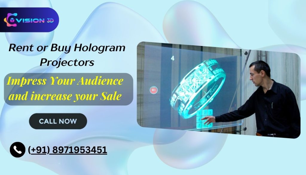 Hologram Projectors for Rent or Purchase – Stand Out Now.