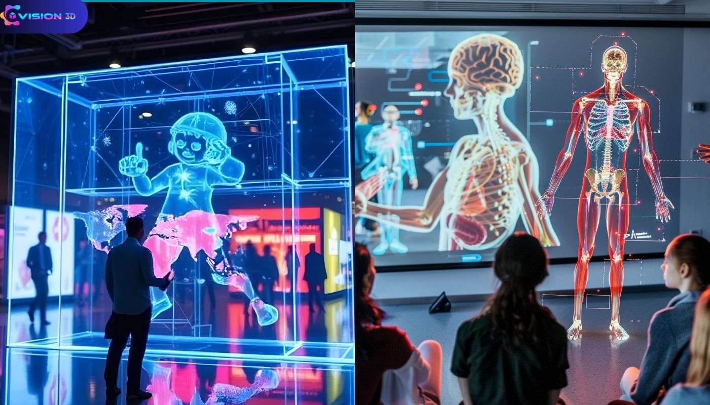 3D Hologram Explanation: Uses in Entertainment & Business