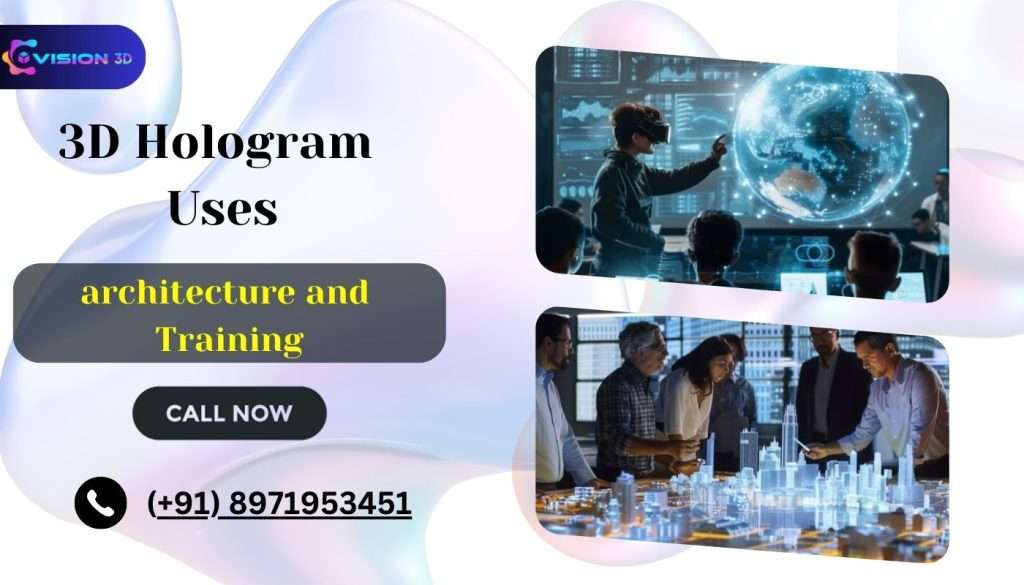 Elevate Your Business with 3D Hologram Uses in Architecture.