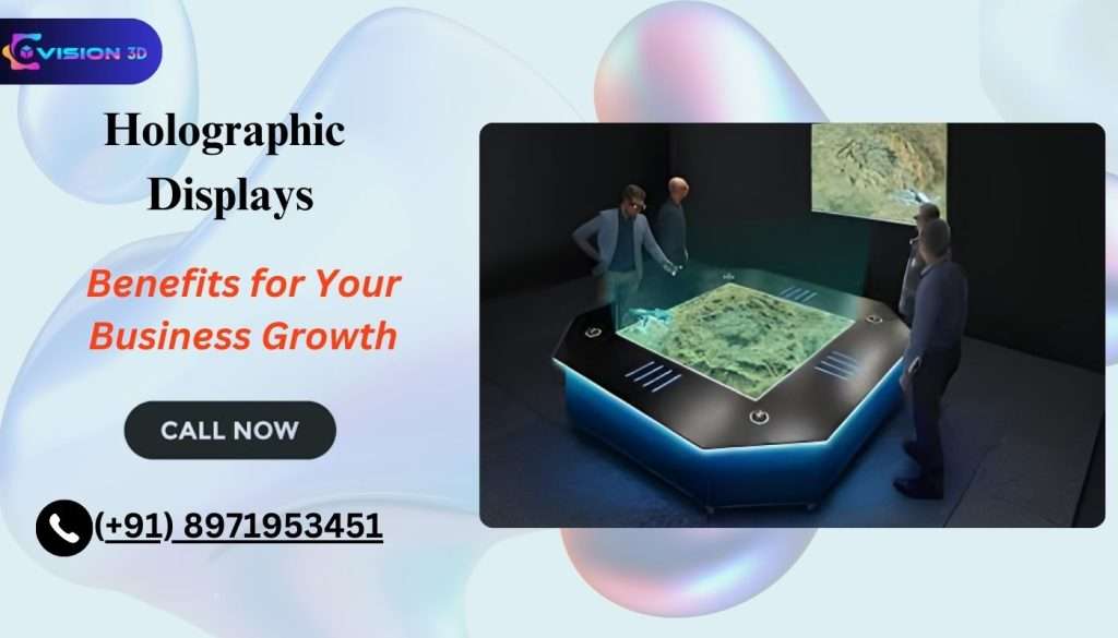 Boost your business with holographic displays from Vision 3D