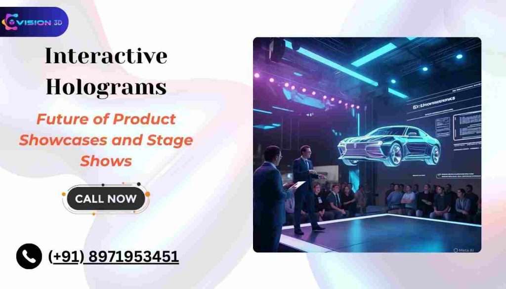 Interactive Holograms for Product Demos and Stage Shows