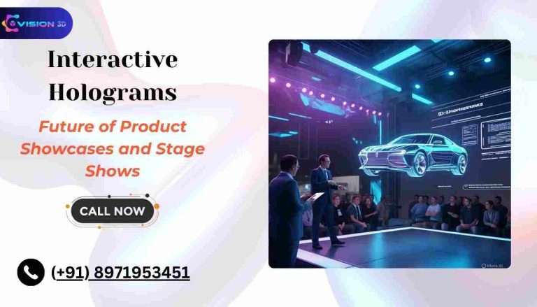 Interactive Holograms for Product Demos and Stage Shows