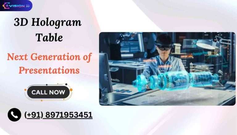 Transform Presentations with a 3D Hologram Table