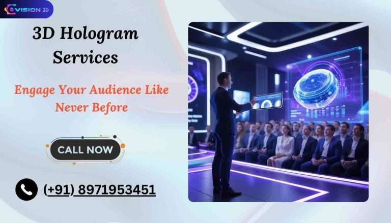 Engage Your Audience with a Powerful 3D Hologram Services