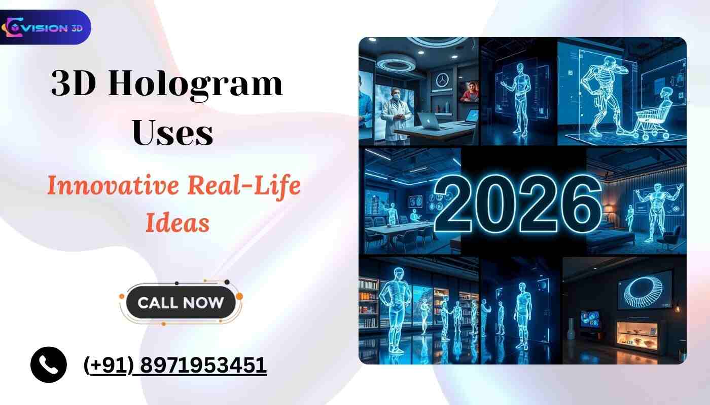 Top 10 Real-World 3D Hologram Uses in 2025