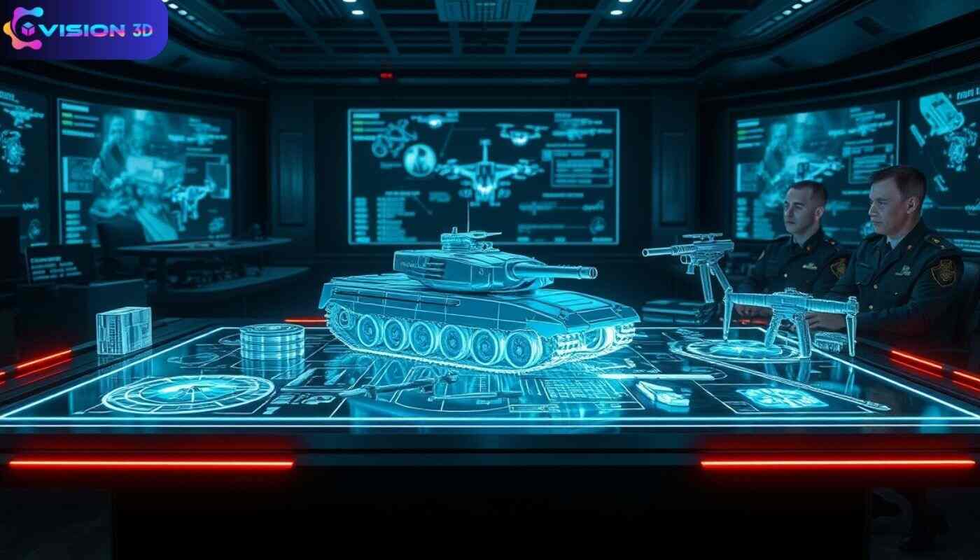 Upgrade Your Military Tech with Trusted Hologram Companies