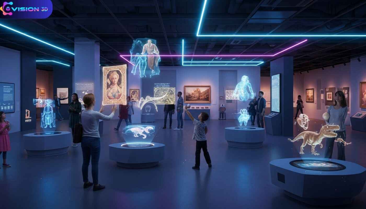 Transform Your Hologram Museums into a 3D Experience