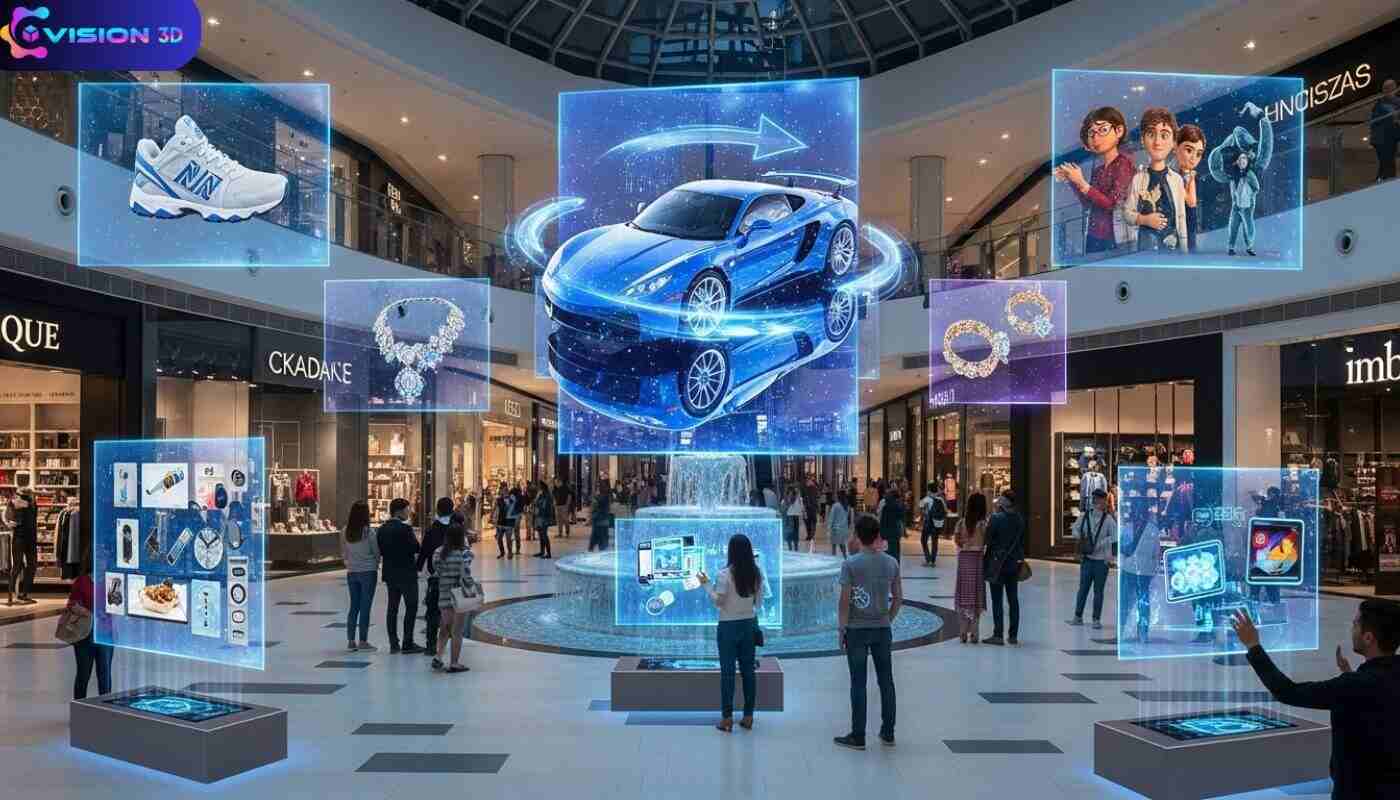 Install Holo Displays to Transform Your Mall or Business Center
