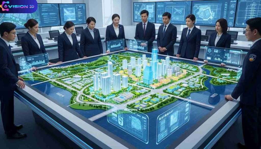 Transform Your Business Meetings with a 3D Hologram Table