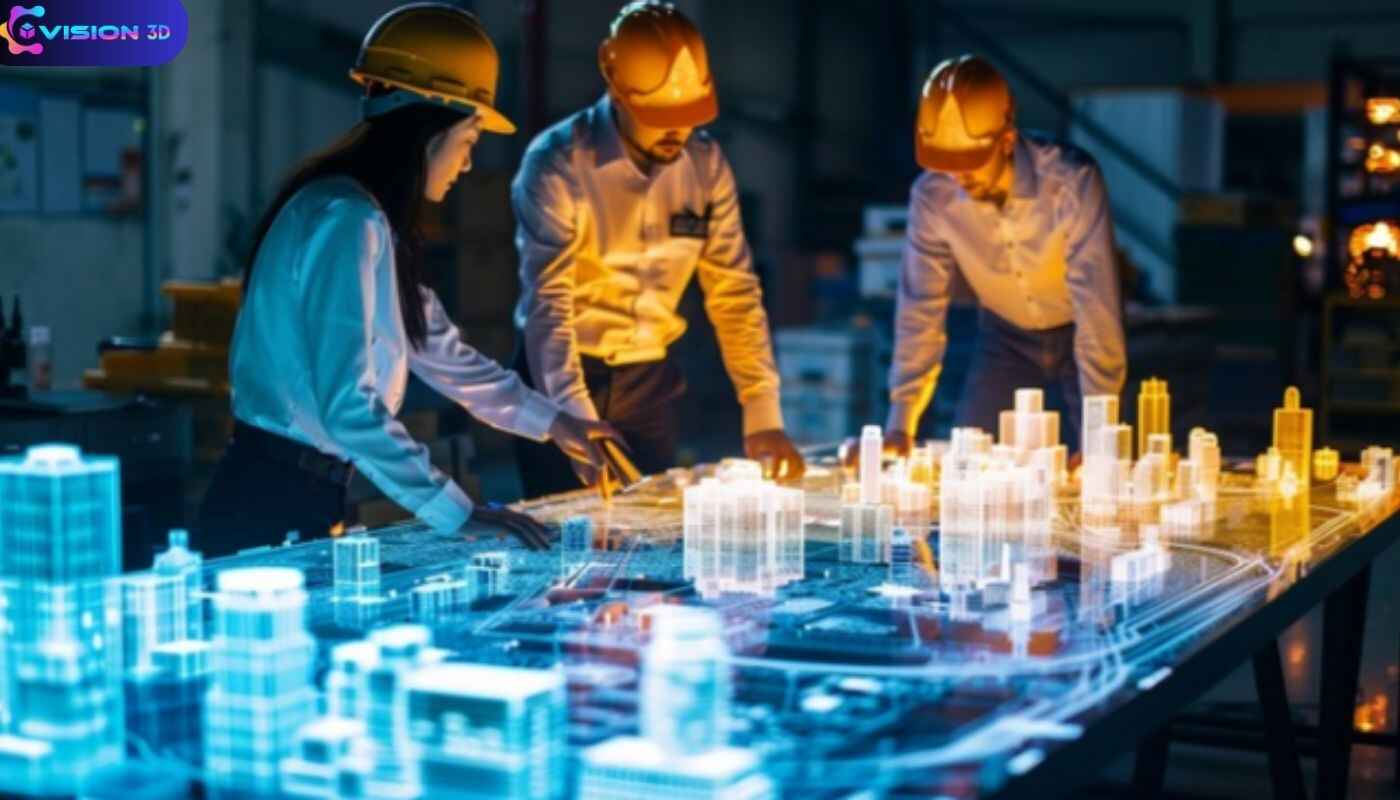 Interactive Holographic Displays for Smart Urban Planning