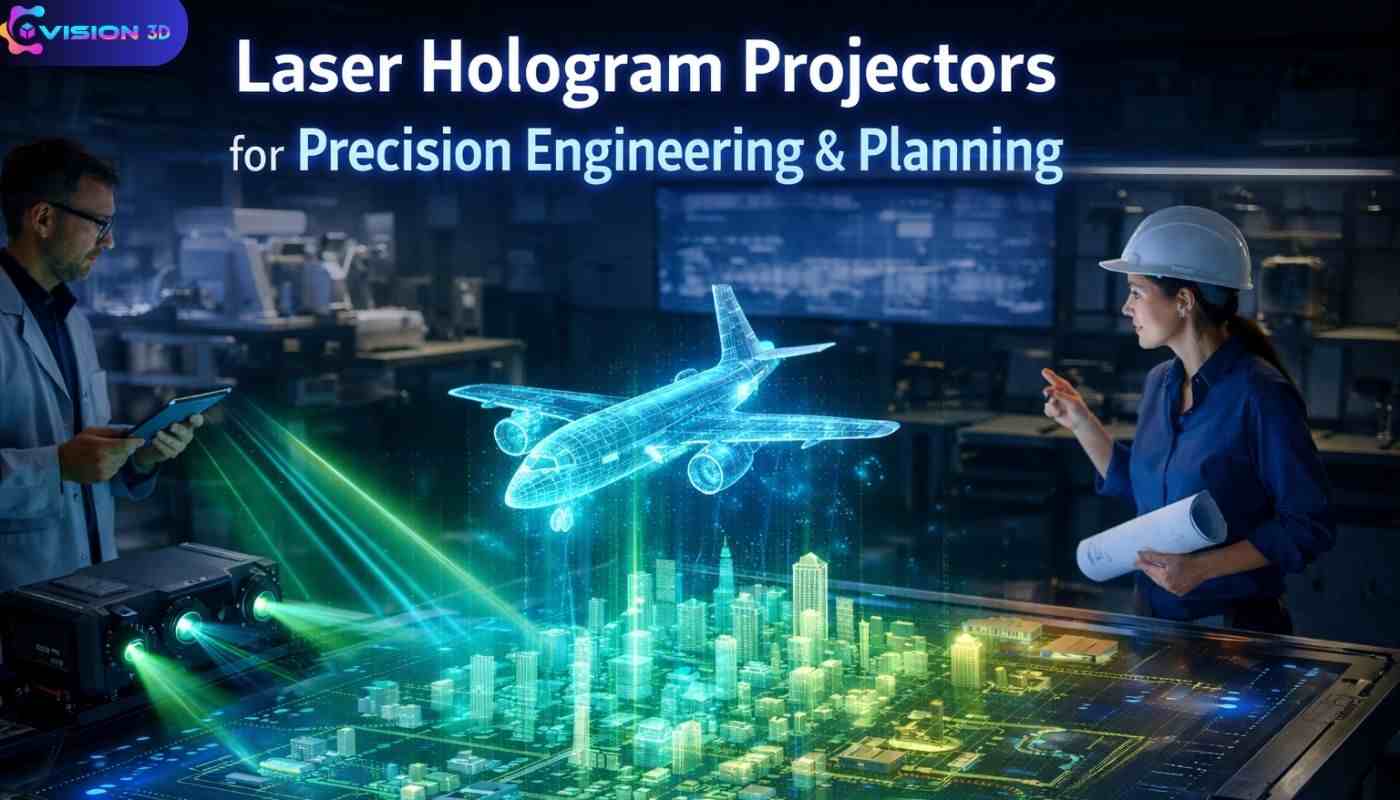 Laser Hologram Projectors for Precision Engineering & Planning
