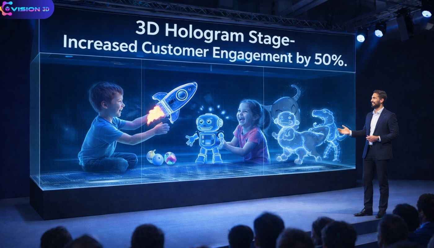 How a 3D Hologram Stage Increased Brand Engagement by 50%
