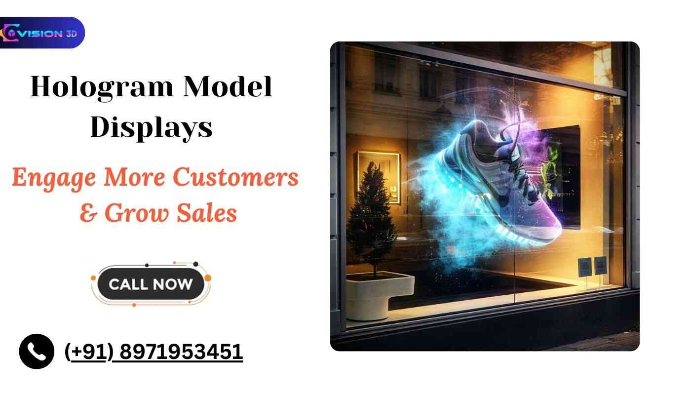 Hologram Model Displays to Boost Customer Sales